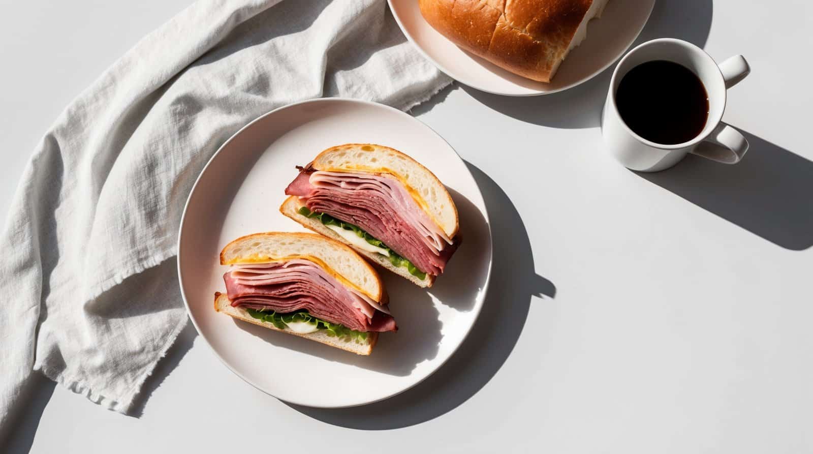 Hearty Ham and Roast Beef Sandwiches | ReallyEats