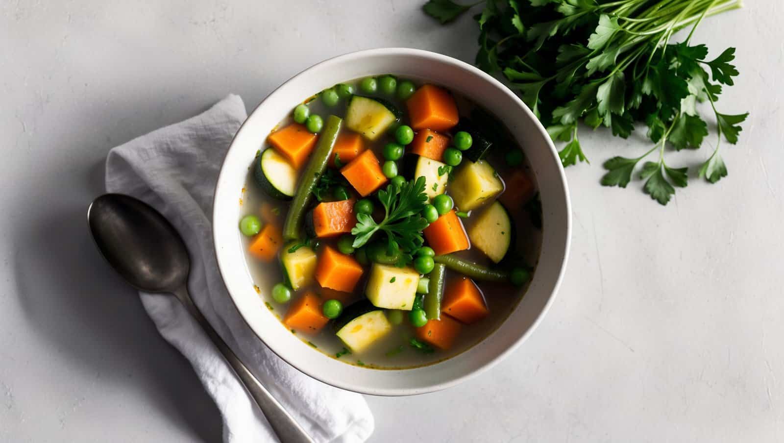Healthy Vegetable Soup for Dinner | ReallyEats